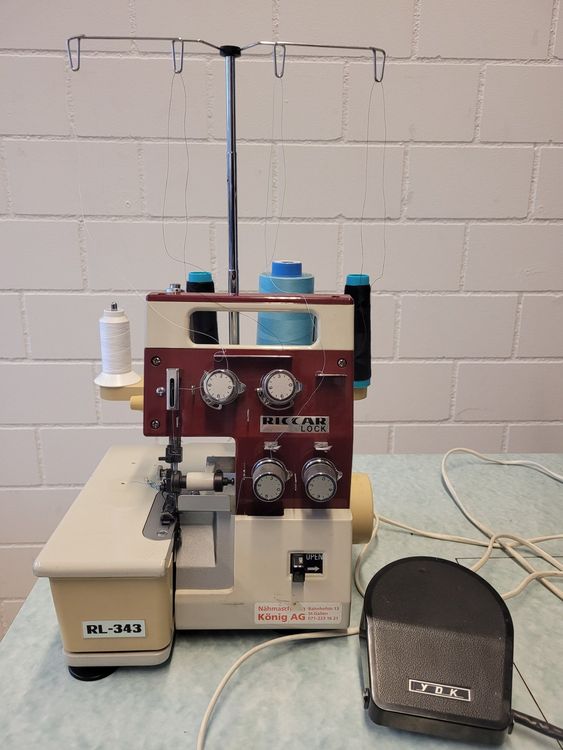 RICCARD LOCK RL-343 Overlock Maschine (Gebraucht) in Turgi für CHF 36 – mit Lieferung auf ...