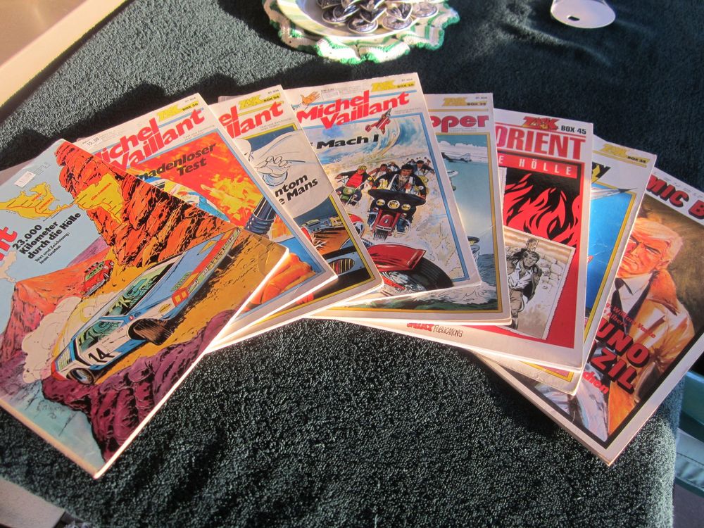 ZACK COMIC VINTAGE: DAN COOPER/MICHEL VAILANT/MIKE TANGY!! | Kaufen auf ...