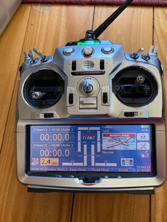 Futaba T14 MZ inkl. 2 Empfaenger | Kaufen auf Ricardo