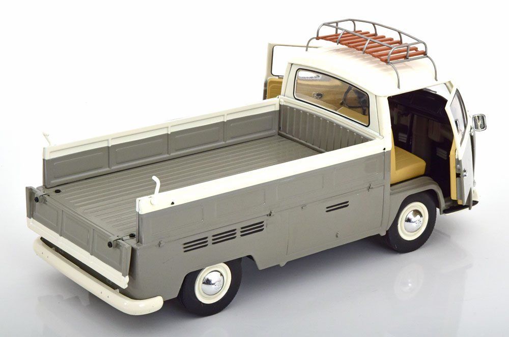 VW T2 PRITSCHE 1968 GRAU/BEIGE 1:18 SOLIDO | Kaufen auf Ricardo