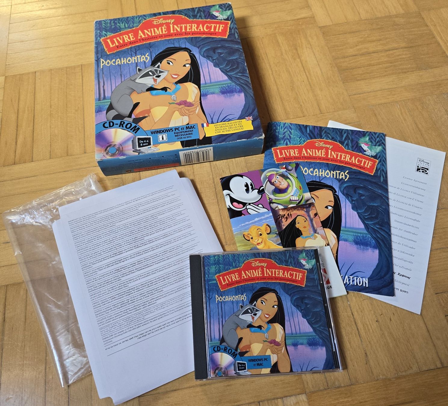 PC Big Box : Pocahontas - LIVRE ANIMÉ INTERACTIF (D'occasion) à ...