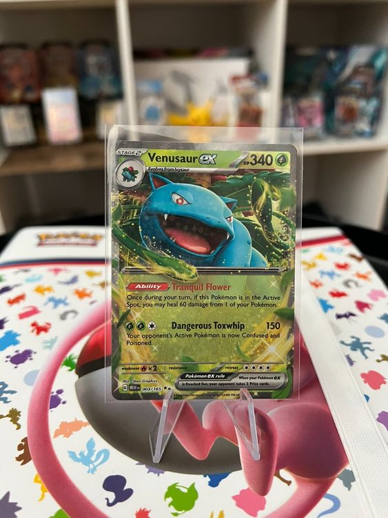 Pokemon 151 Venusaur EX 003 / 165 | Kaufen auf Ricardo