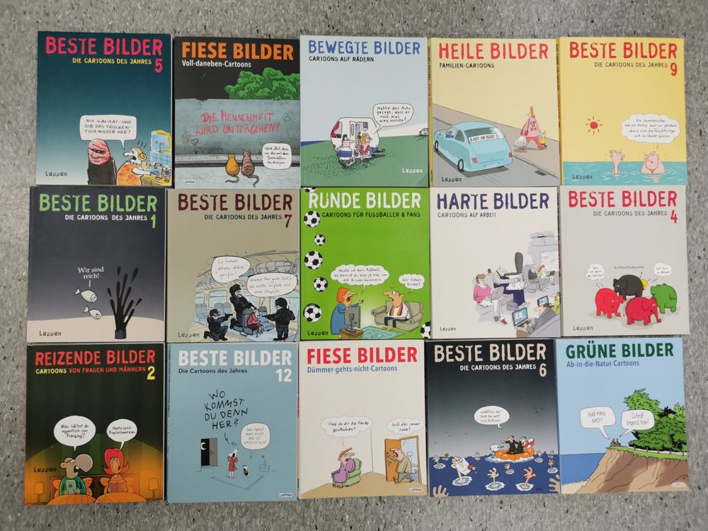 15x Comic Bücher Cartoon Lappan Beste Bilder, Harte Bilder.. | Kaufen auf Ricardo
