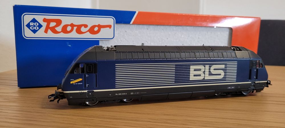 Roco BLS Re 465 003-2, AC digital ESU V5 | Kaufen auf Ricardo