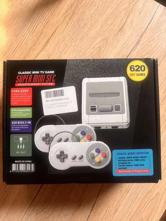 classic mini TV GAME & 620 gAME IN KONSOLE (Neu und originalverpackt ...