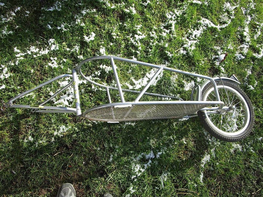 Qualitäts Fahrrad Velo Reise Anhänger BOB 6,4kg NP500.- (Gebraucht) in ...