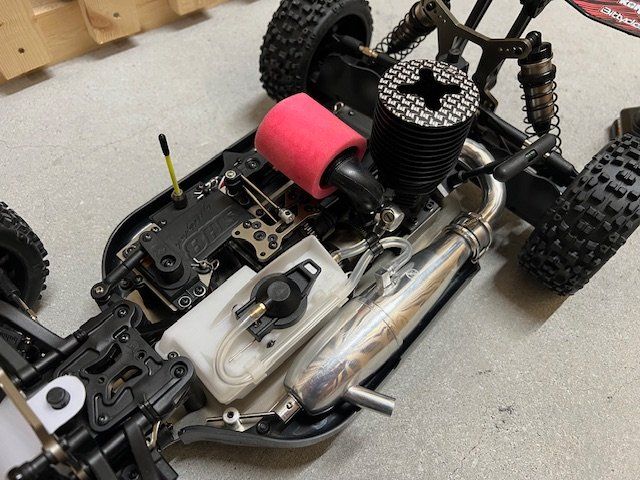 Hobbytech Buggy Spirit NXT GP 2.0 Nitro Rot, RTR, 1:8 (Neu (gemäss ...