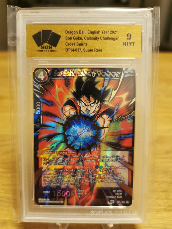 Son Goku Calamity Challenger Dragonball Super SGS Graded | Kaufen auf ...