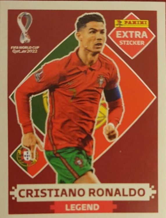Panini WM 2022 Extra Sticker - C.Ronaldo | Kaufen auf Ricardo
