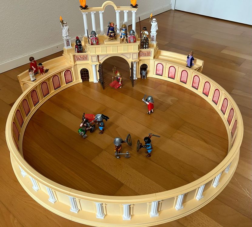 Playmobil römische Arena mit viel Zubehör (Gebraucht) in Horgen für CHF ...