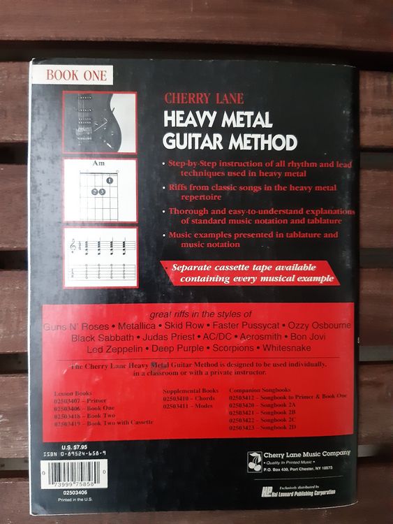 RAR! Heavy Metal Guitar Method (Book 1) (Gebraucht) in Basel für CHF 20 ...