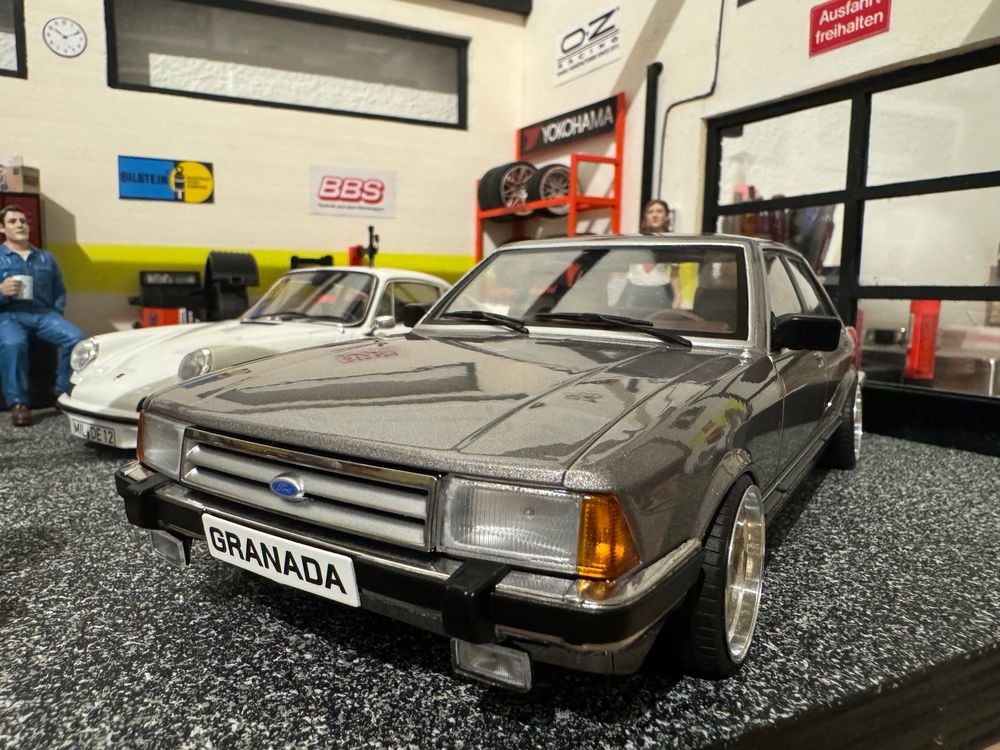 Ford Granada MK2 2.8 Ghia 1:18 mit Alufelgen BBS RS 16" | Acheter sur ...
