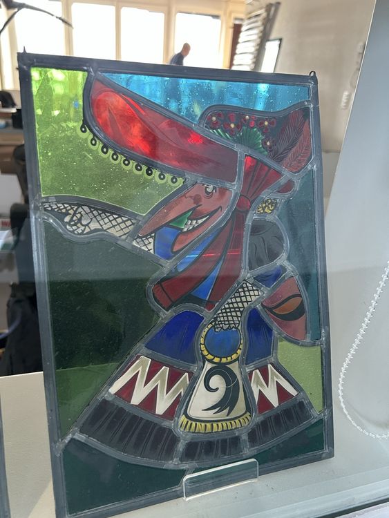 4 Bleiglas-Bilder & 2 Figuren – MKR Basel (Gebraucht) in Basel für CHF ...