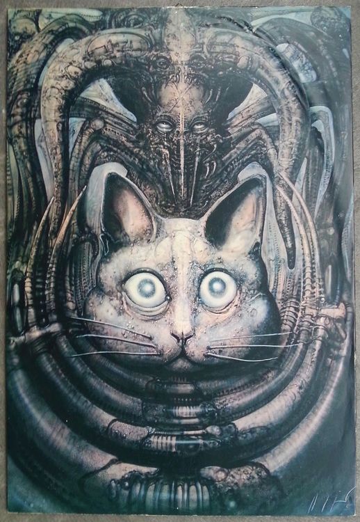 HR GIGER – Art Poster BEHEMOTH, 1975 (Gebraucht) in für CHF 301 – mit ...
