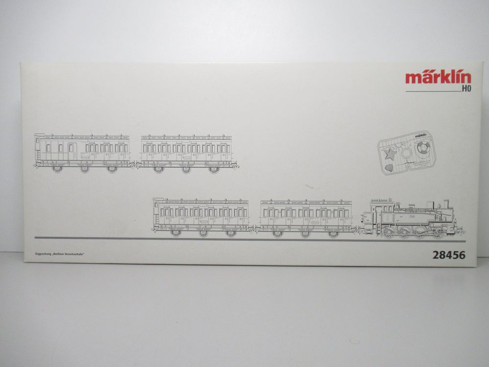 Märklin 28456 Zugpackung "Berliner Vorortverkehr" AC Digi H0 (Gebraucht ...