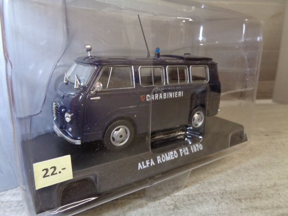 DeAgostini 1:43 Alfa Romeo F12 Romeo 2 1970 Police Polizei | Acheter ...