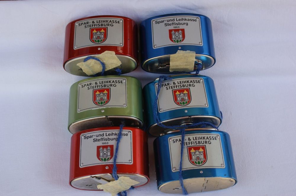 KÄSSELI MIT SCHLÜSSEL SPAR- & LEIHKASSE STEFFISBURG (Gebraucht) in Basel für CHF 35 – mit ...