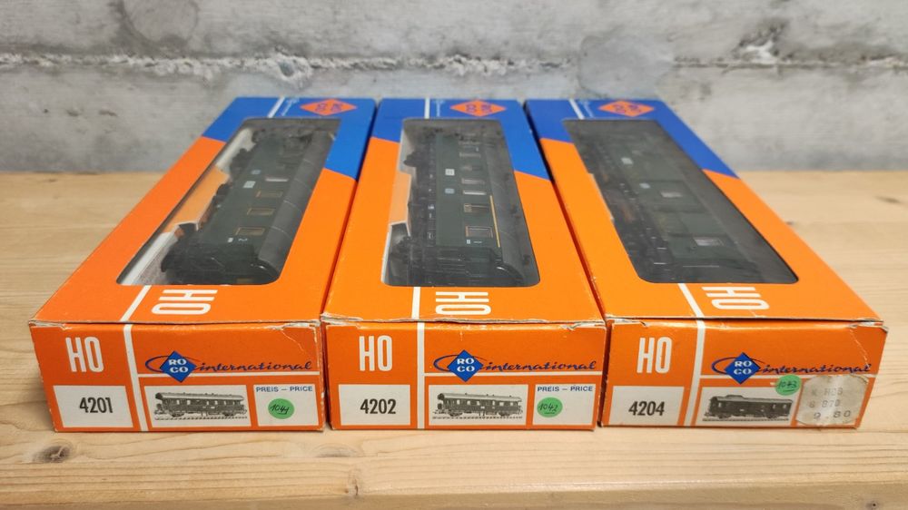 Roco 4201, 4202, 4204 DB Donnerbüchsen TOP | Kaufen auf Ricardo