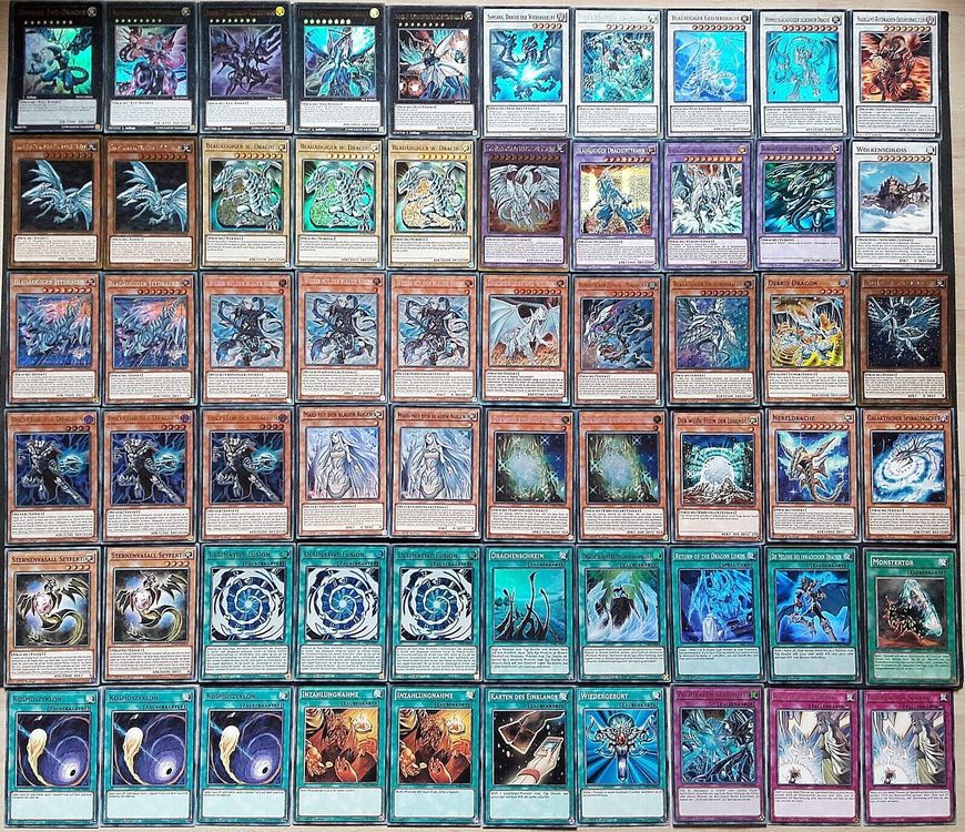Yu-Gi-Oh! Blauäugig High Rare Deck - Blauäugiger Weiser Drac (Neu und ...