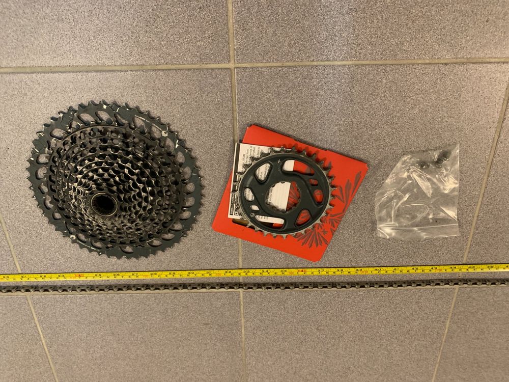 Sram X0 Kasette 10-52, Kette , GX Kettenblatt, Eagle | Kaufen auf Ricardo
