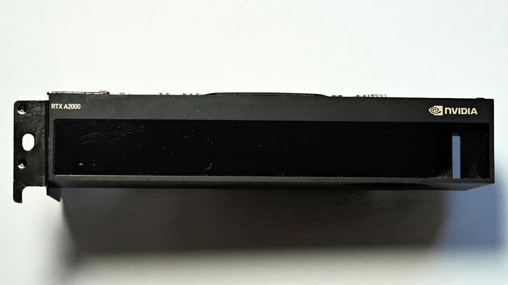 NVIDIA RTX A2000 6GB ECC low-profile and full-size brackets (Gebraucht ...