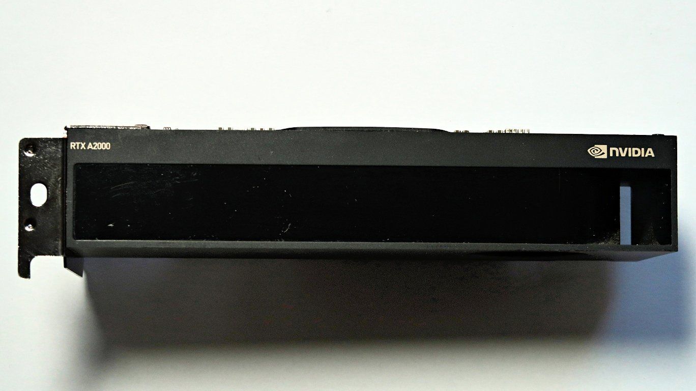 NVIDIA RTX A2000 6GB ECC low-profile and full-height bracket (Gebraucht ...