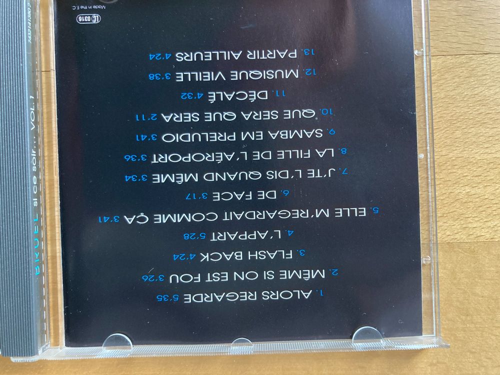 Patrick Bruel CD Si ce soir Tour 90 - 91 (Gebraucht) in Subingen für ...