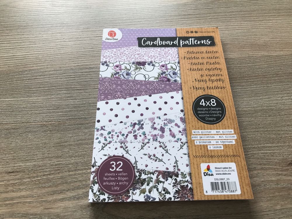 Design Papier DIN A 5 mit z.t. Glitzer -lila- (Gebraucht) in Opfikon ...