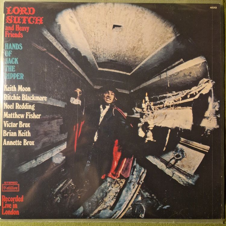 LP Screaming Lord Sutch - Hands Of Jack The Ripper Og. Rare (Gebraucht ...