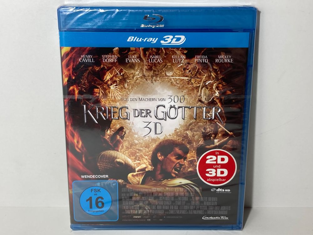 Krieg der Götter Blu Ray 3D OVP (Neu und originalverpackt) in Wilderswil für CHF 4.9 – mit ...
