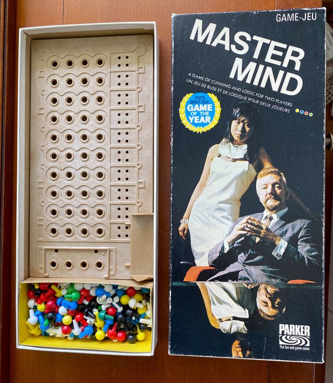 Vintage Mastermind 1973 Parker Classic Peg Decoding Canada | Kaufen auf ...