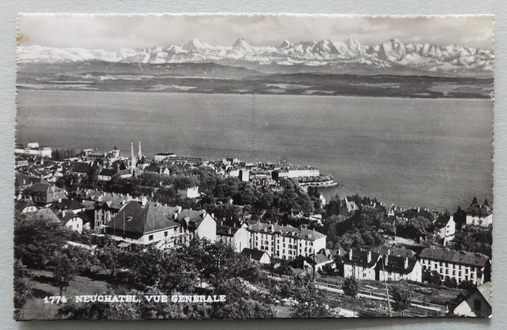 Neuchâtel, vue générale | Kaufen auf Ricardo