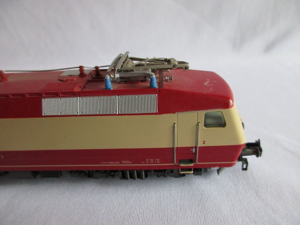 Märklin HO/WS 3153 E-Lok BR 120 DB beige rot in OVP (156) (Gebraucht ...