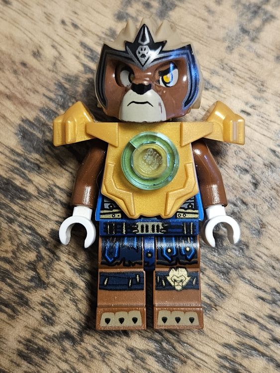 lego figurine chima Lavertus - Pearl Gold Heavy Armor loc055 (Gebraucht ...