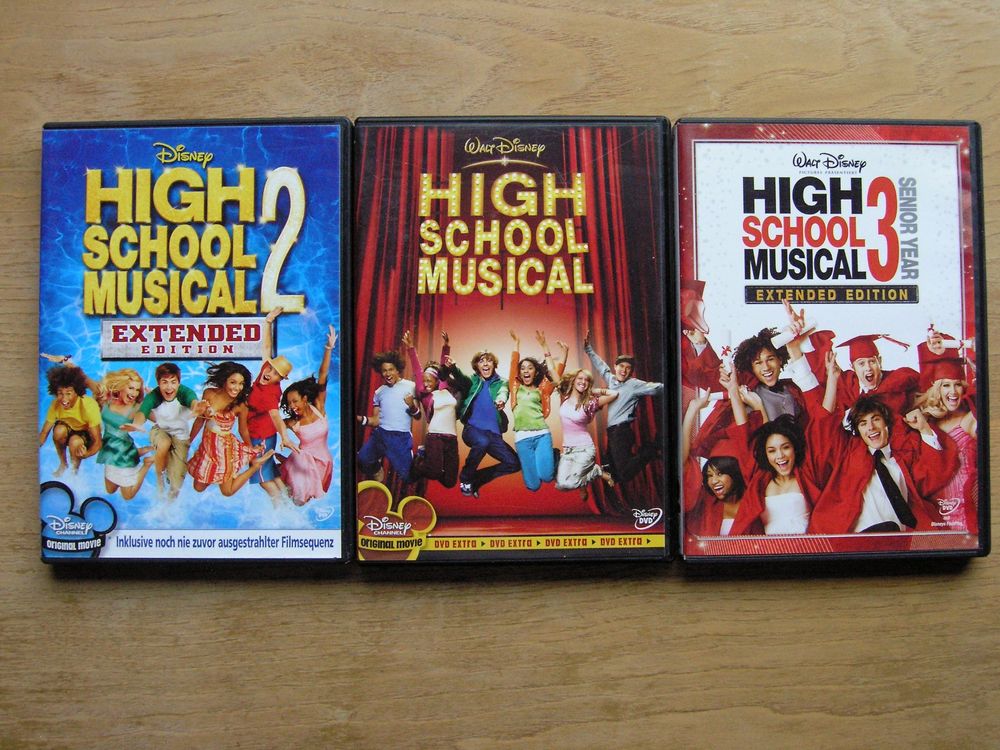 High School Musical DVD- Trilogie 1 - 3 | Kaufen auf Ricardo