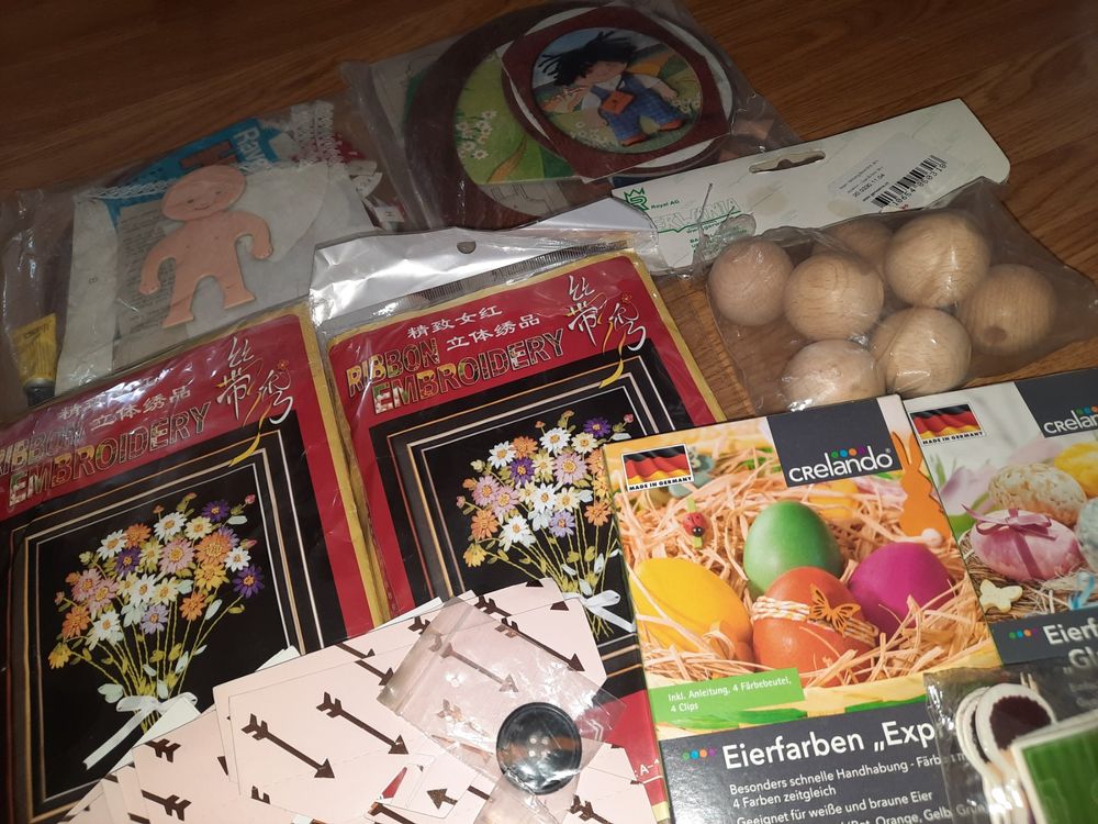 Lotto materiali per lavoretti e bricolage | Kaufen auf Ricardo