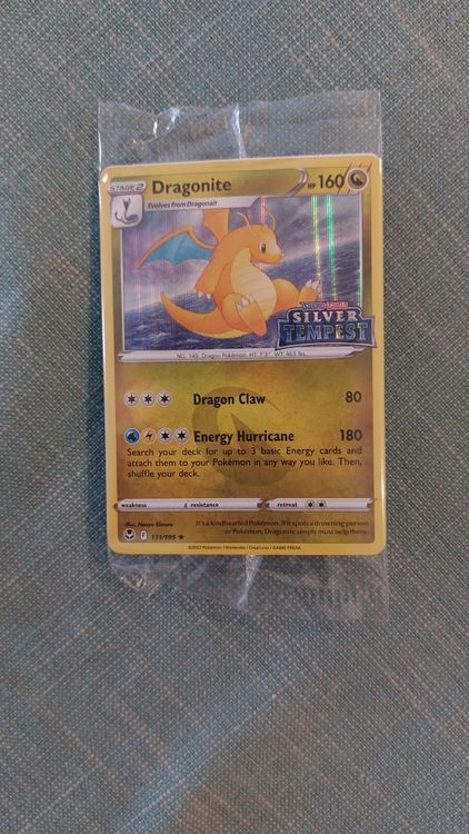 Dragonite Silver Tempest stamp sealed | Kaufen auf Ricardo
