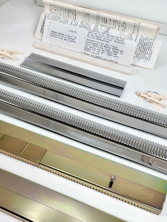 Garter Bar Suzuki Original4.5mm Wendekamm Set Strickmaschine (Gebraucht ...
