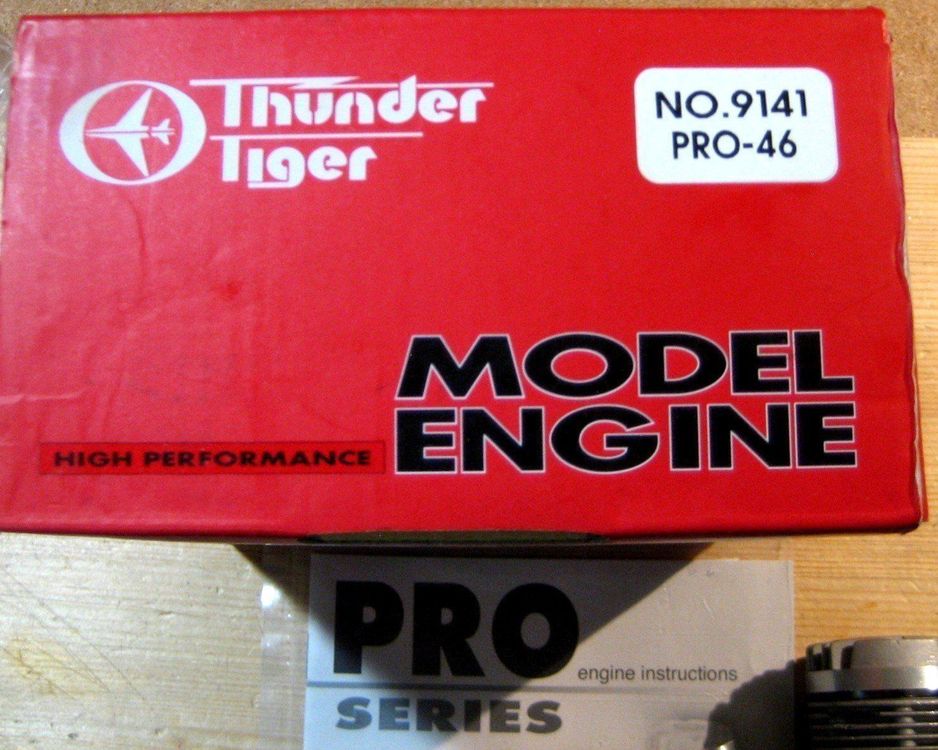 Moteur RC d'avion thermique Thunder Tiger Pro-46 neu, OVP | Kaufen auf ...