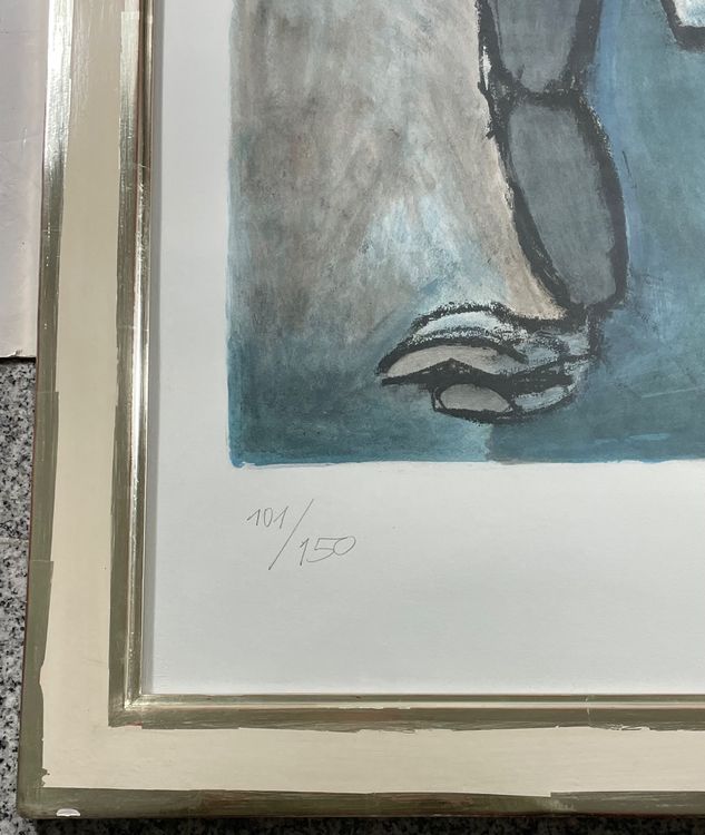 Rudolf Mirer (1937) Lithographie Handsigniert | Kaufen auf Ricardo