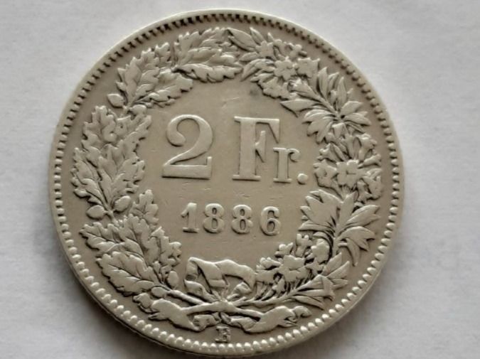 2Fr.- 1886 Silbergeld sehr schön | Kaufen auf Ricardo