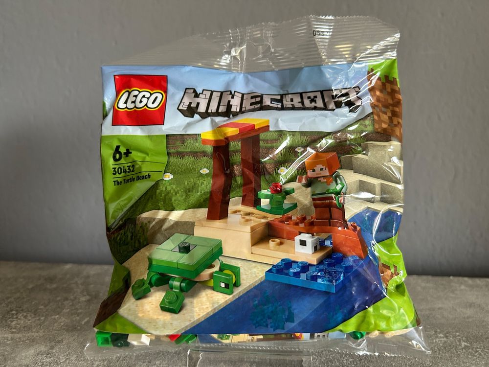 30432 LEGO Minecraft The Turtle Beach (Neu und originalverpackt) in ...