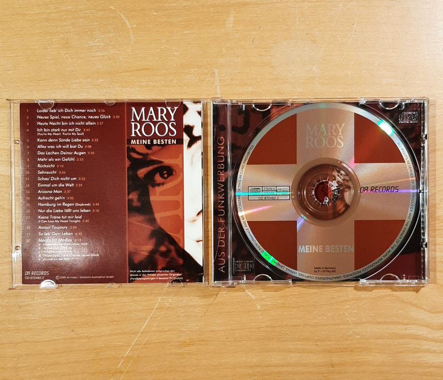 Mary Roos - Meine Besten - 2000 - DE Schlager CD Album (Gebraucht) in ...