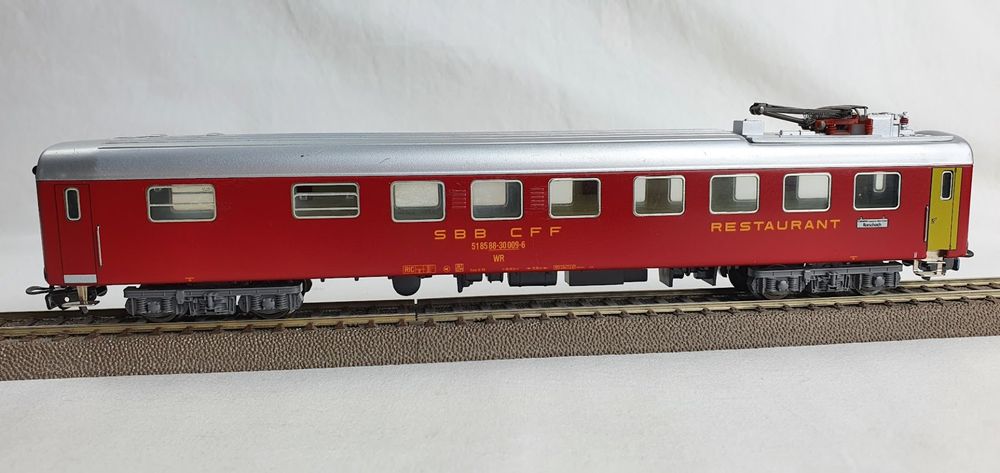 Märklin 4068 SBB Speisewagen WR Blech 1969 (Gebraucht) in Seon für CHF 1 – mit Lieferung auf ...