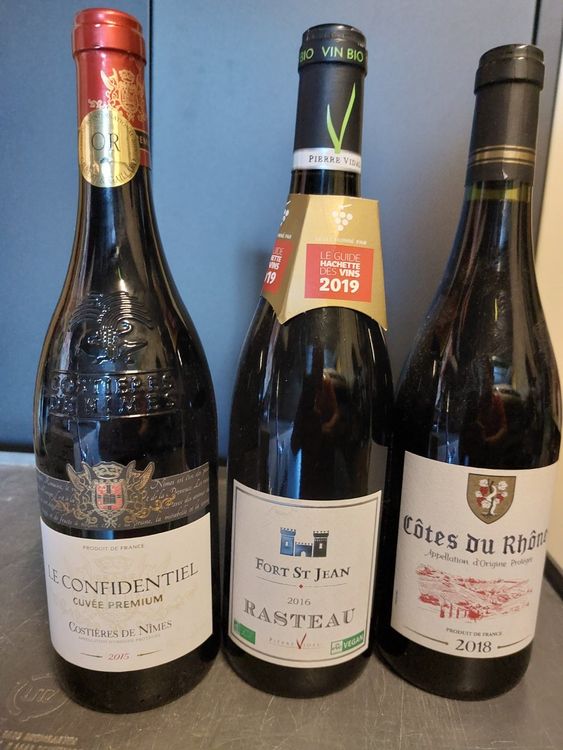 Lot 3 bouteille vin Francais | Kaufen auf Ricardo