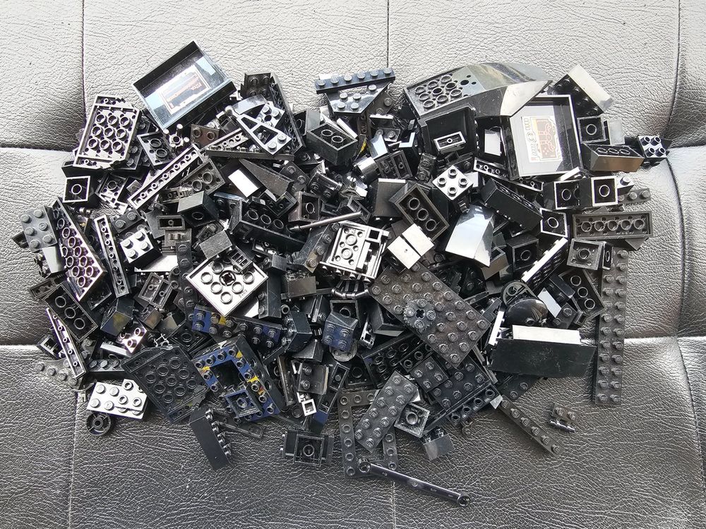 Divers Briques Lego de couleur Noirs, 0.5kg | Kaufen auf Ricardo