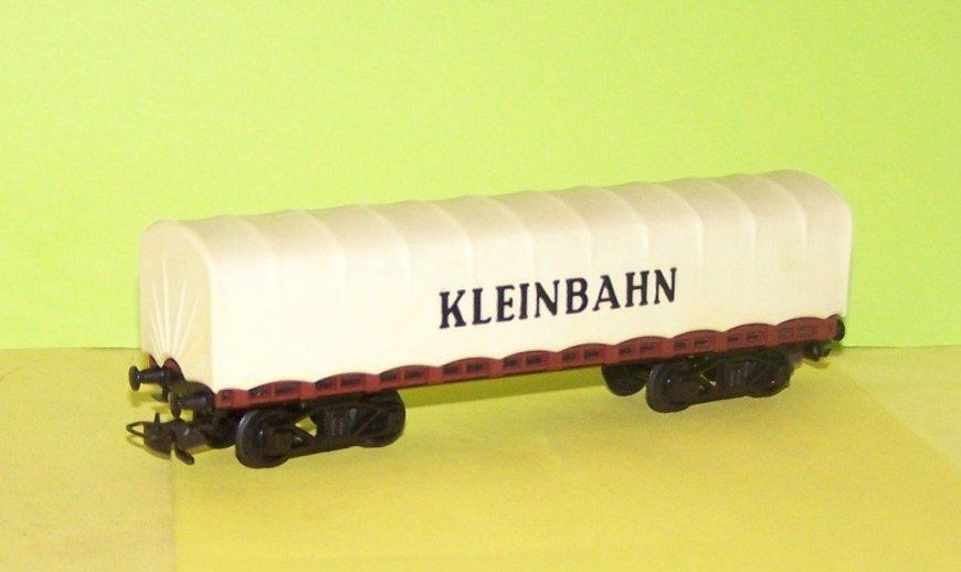 Kleinbahn H0 347: 4 achsiger Planenwagen (Neu (gemäss Beschreibung)) in ...