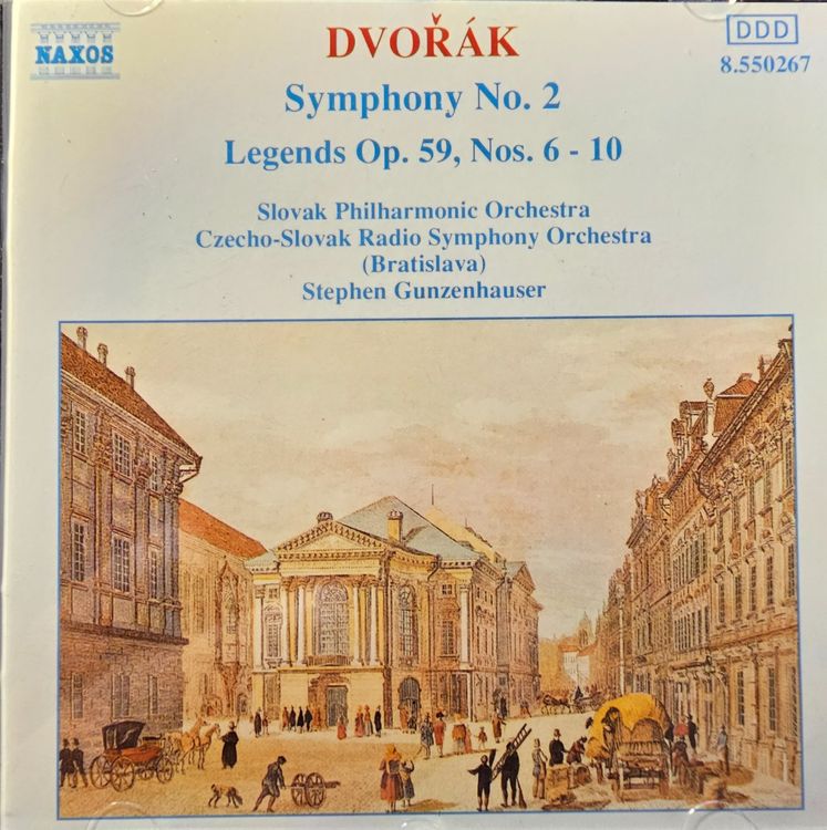 Dvorak - Symphony No. 2 / Legends Op. 59, Nos. 6-10 (Gebraucht) in ...