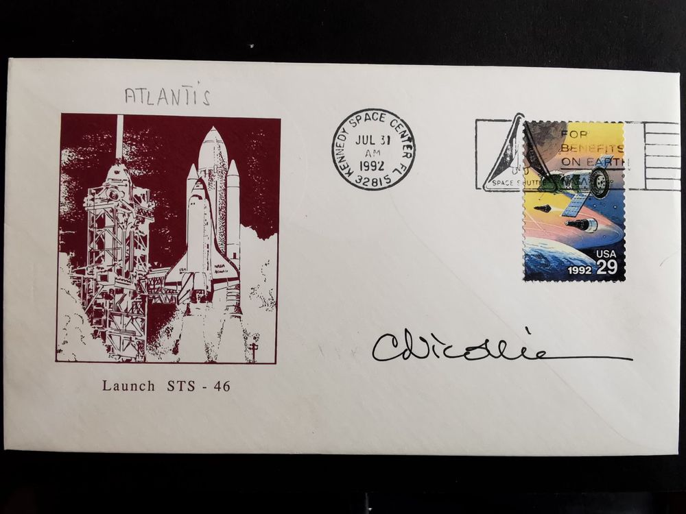 Nicollier Space Shuttle Atlantis STS-46 Cover 1992 Autogram (Gebraucht) in Rheineck für CHF 8 ...