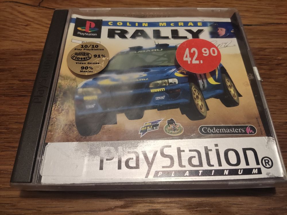 Colin McRae Rally - Codemasters (Playstation 1 - PS 1) (Gebraucht) in Oberembrach für CHF 7 ...